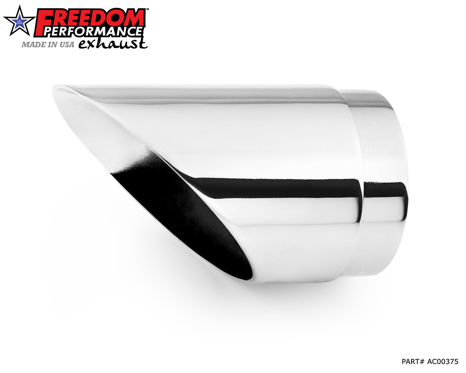 STEEL 2.5" END-CAPS - ACCESSORIES – Freedom Exhaust Online Store