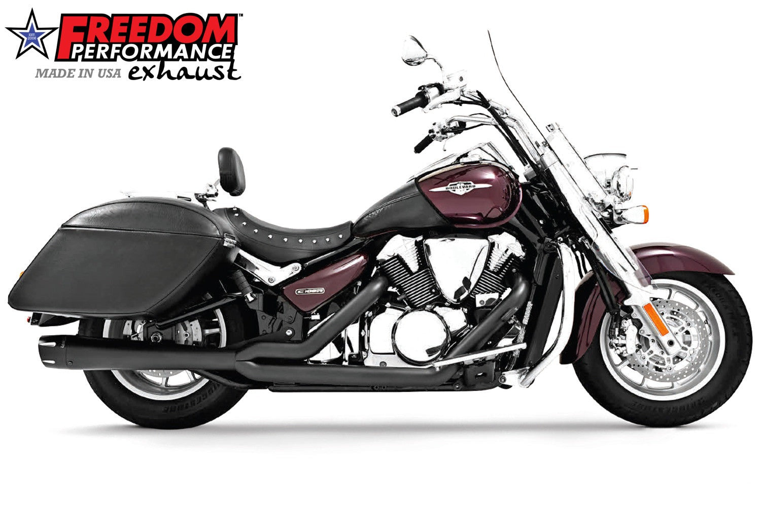 SUZUKI C109 COMBAT 2-INTO-1 2008-2009 (SPECIAL ORDER) – Freedom Exhaust ...