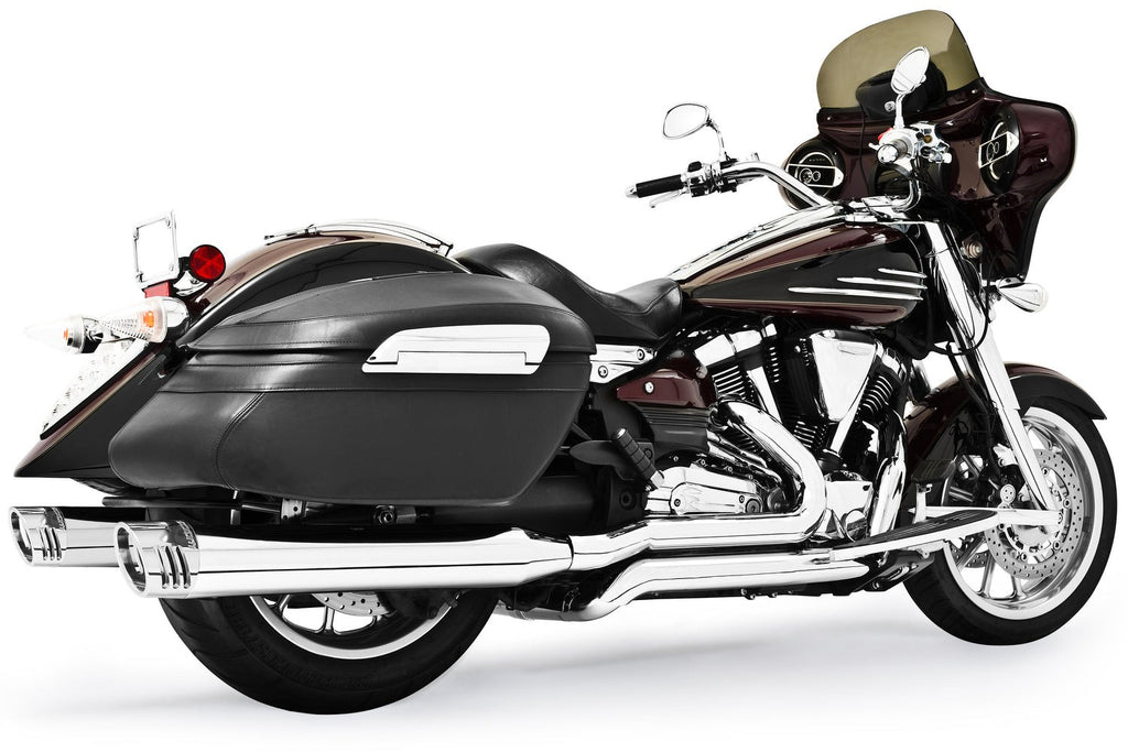 YAMAHA ROADLINER/STRATOLINER 5 STEPPED COMPLETE 4" TRUE-DUAL SYSTEM 20