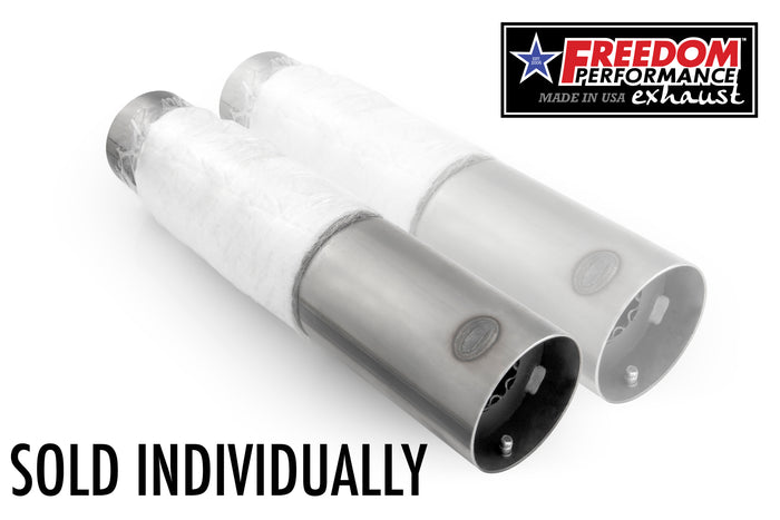 FPE 4" SINGLE BAFFLE FOR V-ROD SLIP-ONS (SPECIAL ORDER)