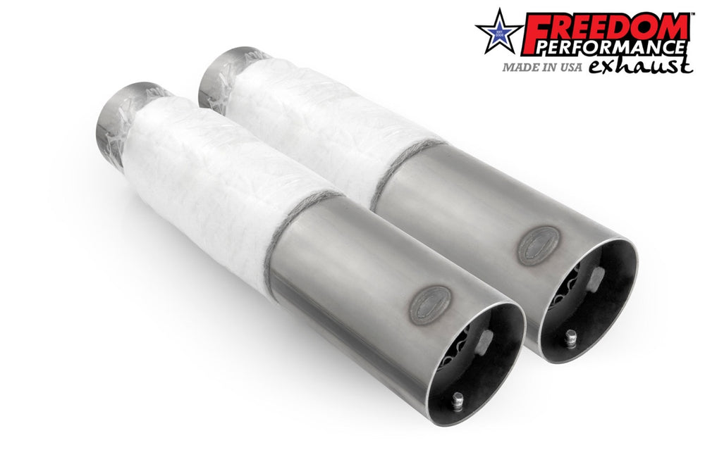 FPE 4" SINGLE BAFFLE FOR V-ROD SLIP-ONS (SPECIAL ORDER)