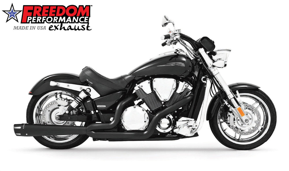 (BLOW OUT) HONDA VTX1800 COMBAT 2-INTO-1 FLUTED 2002 TO 2009