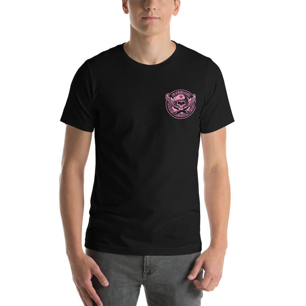 FPE Pink Logo Short-Sleeve Unisex T-Shirt
